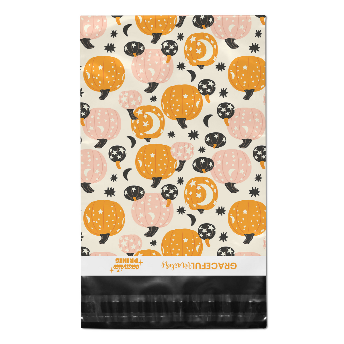 Halloween Poly Mailer | 10x13 Poly Bag for Shipping | Pumpkin Patch ...