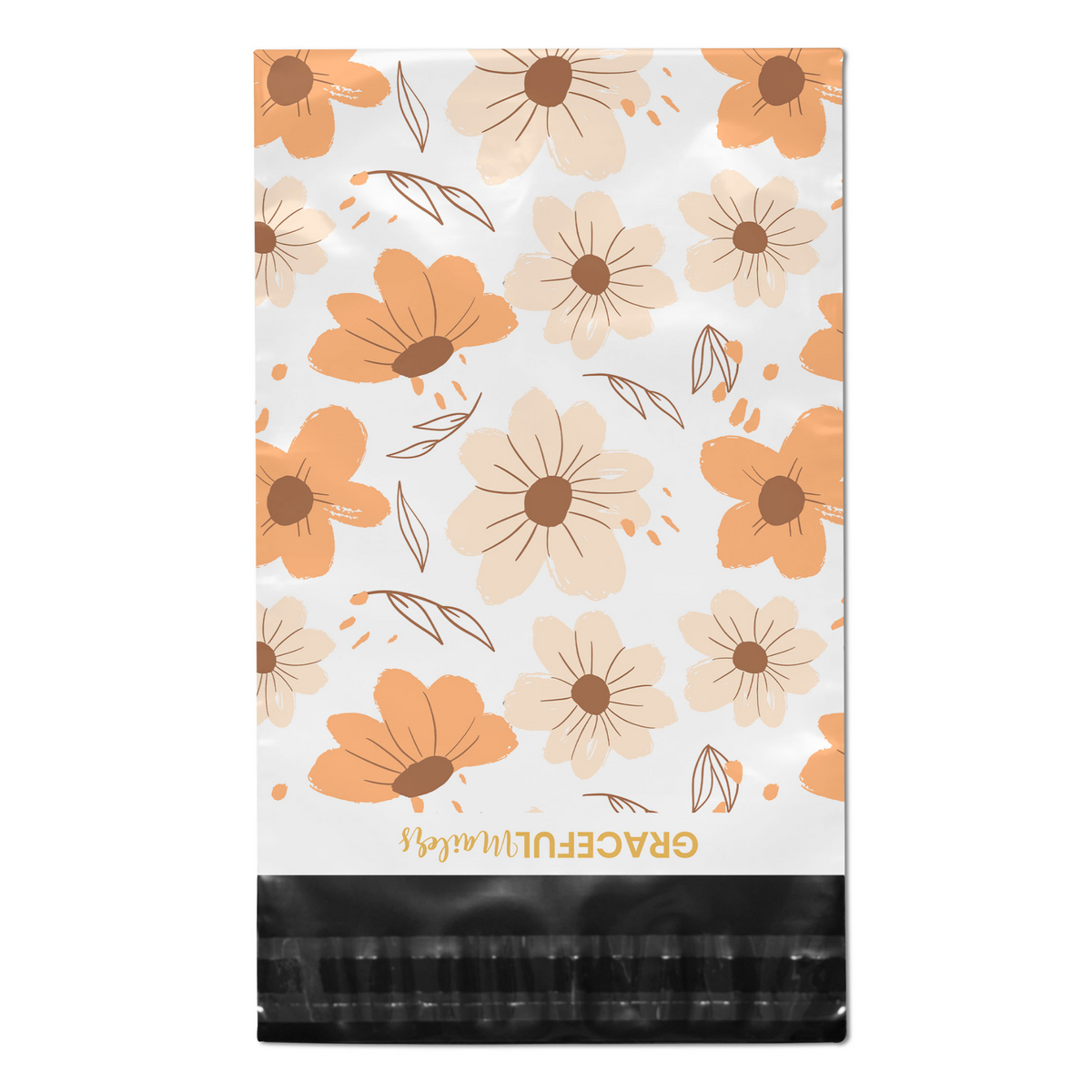 Boho Floral Poly Mailer | 10x13 Poly Bag for Shipping | Cute Mailers ...